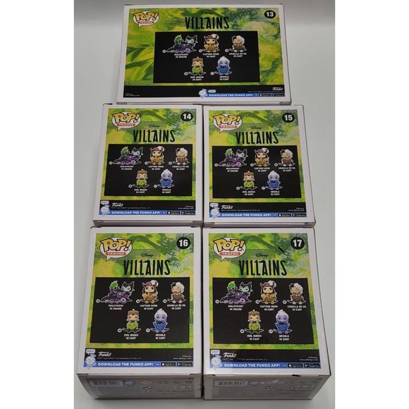 Funko | Toys | Funko Pop Trains Disney Villains Bundle | Poshmark